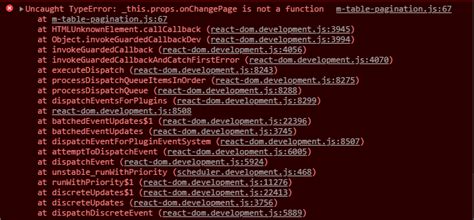 Error Pagination Issue Mbrn Material Table GitHub