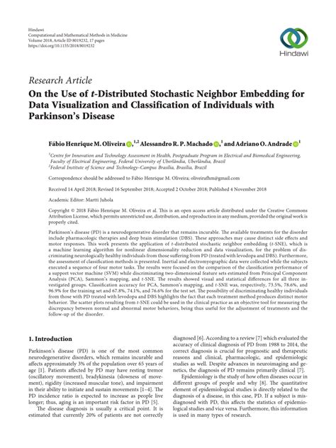 Pdf On The Use Of T Distributed Stochastic Neighbor Embedding For Data Visualization And