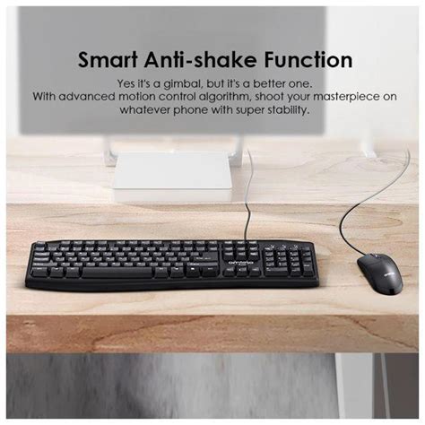 Oraimo Smartoffice Easy Typing Wired Keyboard Mouse Combo