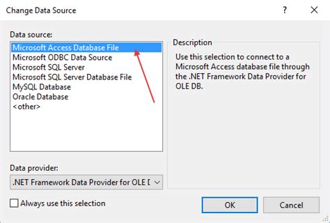 Tutorial Binding To Ms Access Datatabledatabase Winforms Gridview Control Telerik Ui For