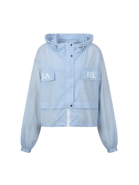 Plabel플레이블 Plabel 로고 바람막이 점퍼blu Puma Jacket Windbreaker