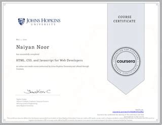 HTML CSS And Javascript For Web Developers Naiyan Noor Pdf