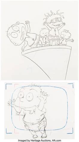 Rugrats Tommy Pickles Chuckie Finster Phil And Lil Deville Animation