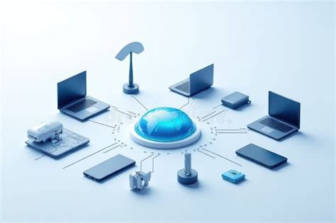 Wireless Internet Connection Stock Illustration Illustration Of Internet Minimalistic 375941192