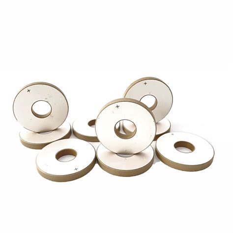 Pzt4 Pzt8 Piezo Element Piezo Ceramic Ring 40205mm Pzt8 Material