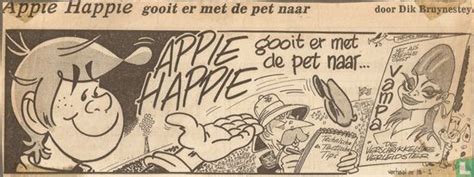 Appie Happie Gooit Er Met De Pet Naar 13 1971 Knipsel Strips