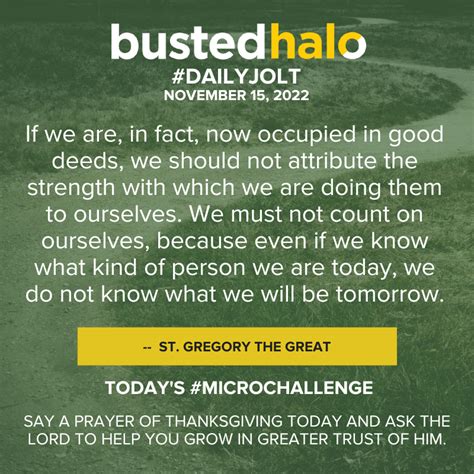 November 15 2022 Daily Jolt Busted Halo