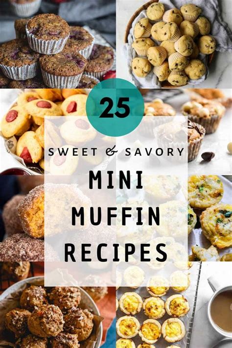 25 Sweet And Savory Mini Muffin Recipes For Any Occasion