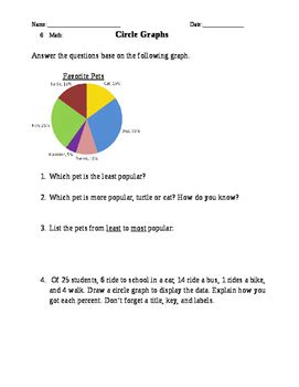 Data Statistics And Probability Lesson Plan And Worksheets TpT