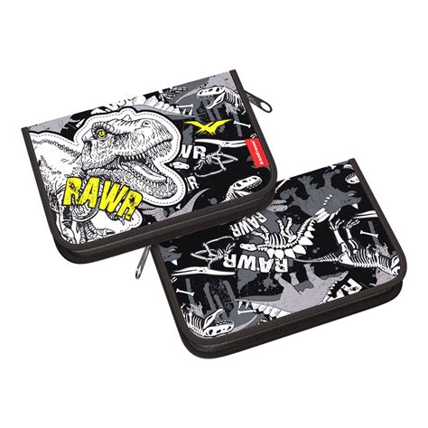 Купить Пенал створчатый Erich Krause Dinosaur Park 52554, застежка ...