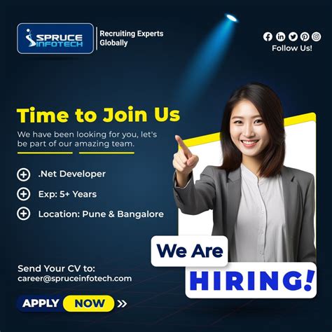 Recruitment Hiring Opportunities Careeradvancement Innovation Management Digitalmarketing