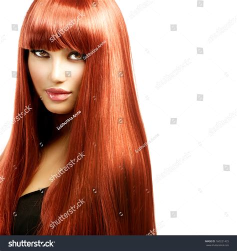 Red Hair Model Girl Portrait Sexy Stock Photo Shutterstock