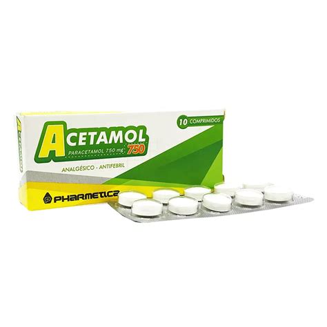 Acetamol 750 Laboratorios Catedral