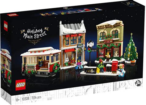 Lego Noel 10308 Holiday Main Street Grande Rue Décorée