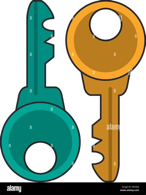 Security Keys Symbol Isolated Stock Vector Image Art Alamy