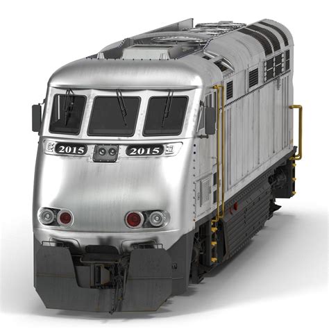 디젤 전기 기관차 일반 3d 모델 99 3ds C4d Ma Obj Max Free3d