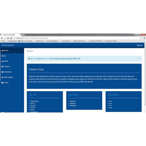 Jual Program Aplikasi Sistem Pendukung Keputusan Dengan Metode Saw Shopee Indonesia