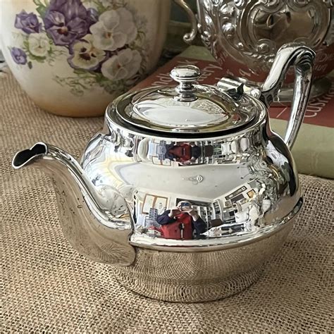 Vintage Hacker Sydney Silver Tea Set C1950 Hillsvintage