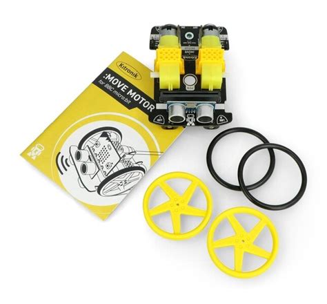 Kitronik Rinkinys Konstruoti Move Motor Robotą Bbc Microbit