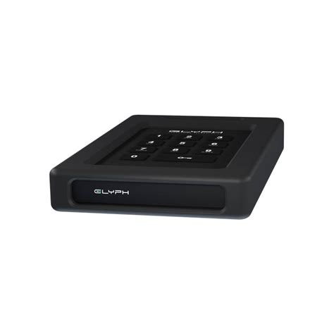 Accutech Product Glyph Securedrive Plus Keypad 1tb Bus Powered Usb C Micro B Works W Usb