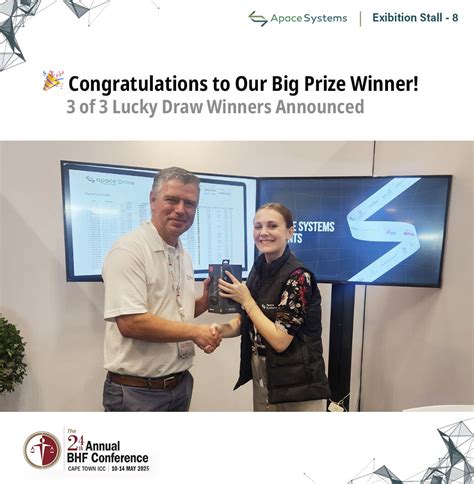 Bhf2025 Apacesystems Healthcareinnovation Luckydraw