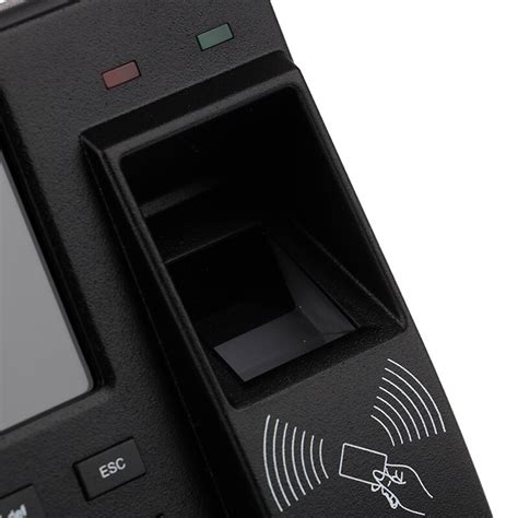 1pc Black Fingerprint Access Control Intercom Mach Grandado