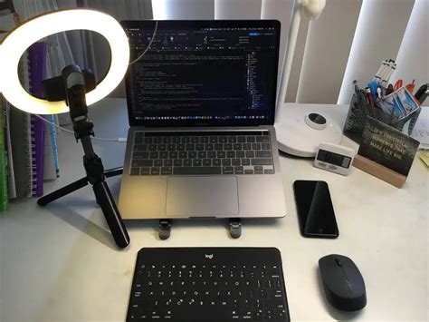 My Messy Online School Coding Setup Scrolller