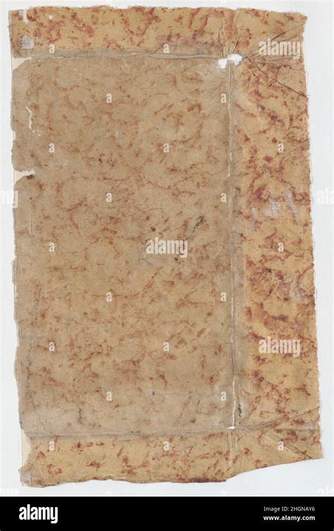 Sheet With Overall Splotchy Pattern 19th Century Anonymous Sheet With Overall Splotchy Pattern