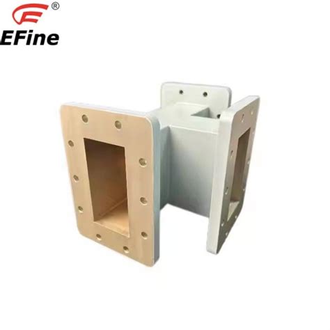 Waveguide Tee H Plane Tee Waveguide Power Divider Splitter Combiners Waveguide Splitter H
