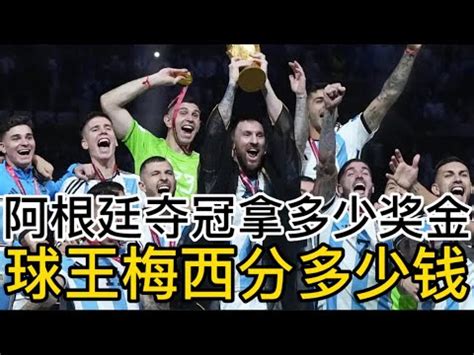 卡塔尔世界杯阿根廷夺冠能拿多少奖金球王梅西能分多少钱 YouTube