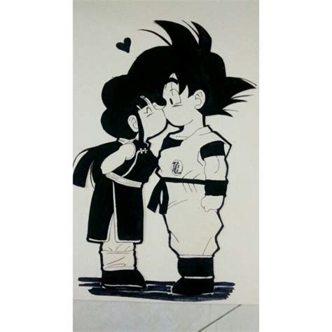 Goku Y Milk Dibujos Tatuajes Bonitos Milk Y Goku