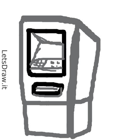 How To Draw ATM Tgieqcmdu Png LetsDrawIt