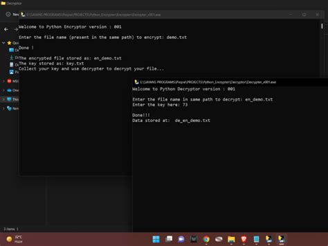 python powered encryption and decryption program upwork