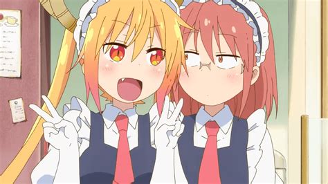 Miss Kobayashis Dragon Maid S Ilulu Kobayashi And Tohru Kmrwui