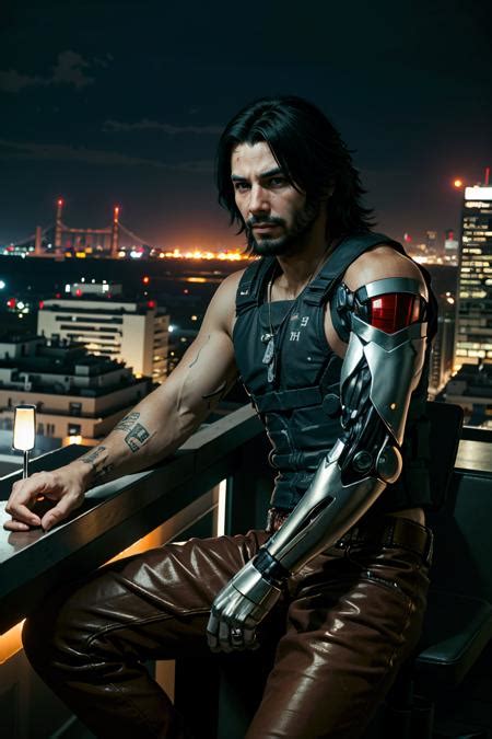Johnny Silverhand From Cyberpunk 2077｜ai Art Model And Lora Pixai