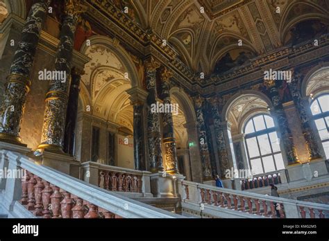 Interior Of Kunsthistorisches Museum Of Art History And Gallery Rooms