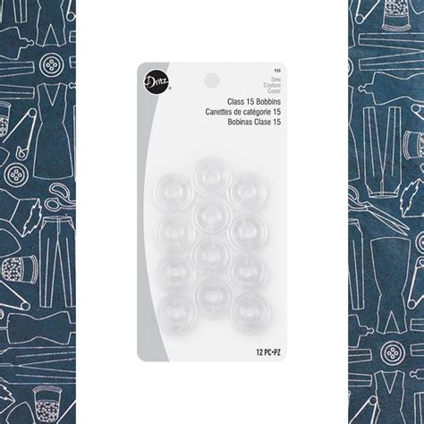 Class 15 Bobbin Set 12 Ct The Confident Stitch