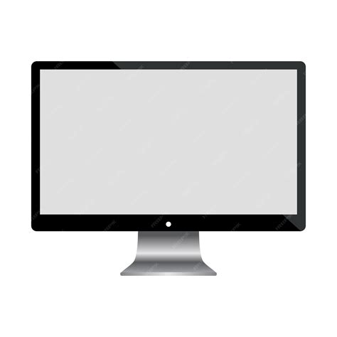 Premium Vector Realistic Computer Monitor