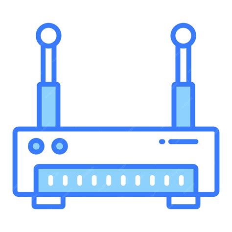 Premium Vector Well Designed Icon Of Wifi Router Wireless Wifi Router Vector