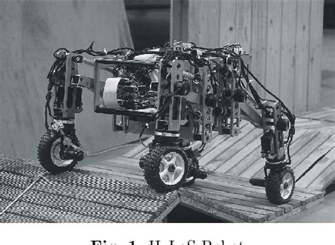 Figure 1 From Locomotion Modes Of A Hybrid Wheellegged Robot Locomotion