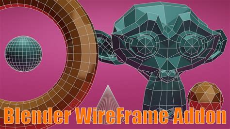WireFrame Add On For Blender YouTube