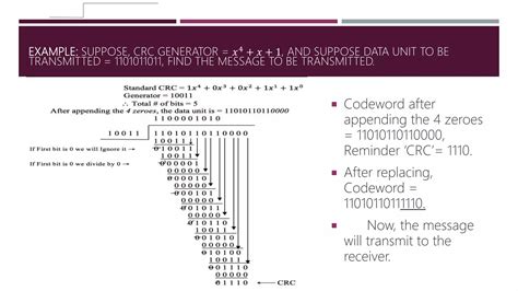 Cyclic Redundancy Check Ppt