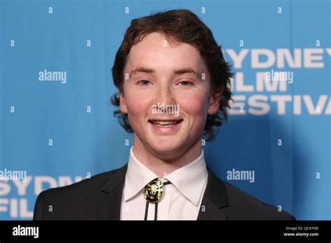 Sydney Australia 10th June 2022 Cast Member Rory Potter Arrives On