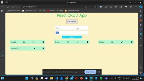 React Crud App Update With Tailwind Css Vrushabh Thakai Posted On The Topic Linkedin