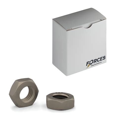 M20 15 Hex Jam Nut Din 439 Plain Steel Class 4