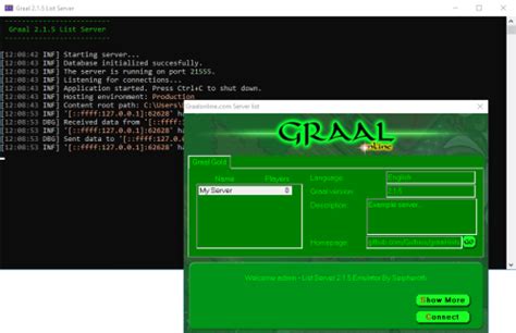 Github Guthiusgraal Listserver Graal 215 List Server Emulator