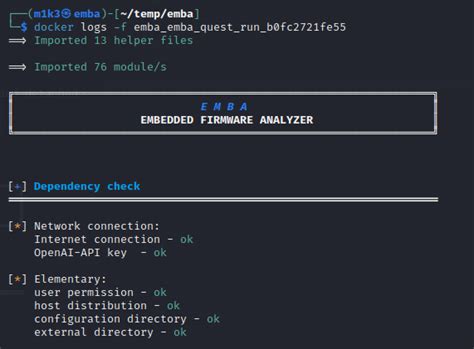 Ai Supported Firmware Analysis · E M B Aemba Wiki · Github