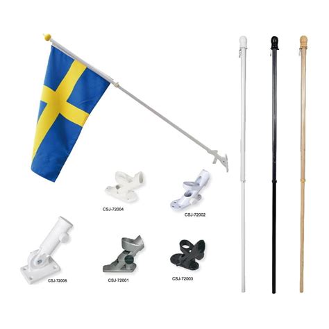 Buy 2 Way Cast Iron Flagpole Bracket For Flag Accessories