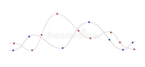 Graph Trends Waveform 2d Linear Cartoon Object Stock Vector Graph Trends Waveform 2d Linear Cartoon Object Stock Vector