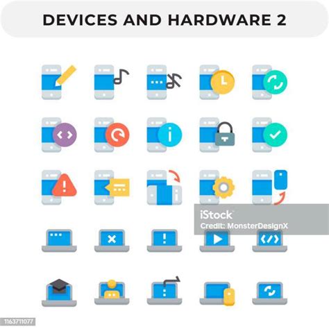 Ui용 플랫 아이콘 팩 웹 디자인 및 웹 사이트 응용 프로그램에 대한 픽셀 완벽한 벡터 아이콘 세트 Brand Name